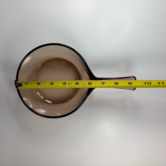 Kitchen | Visions France V81b Glass Amber Small Pan And Vision Corning ...